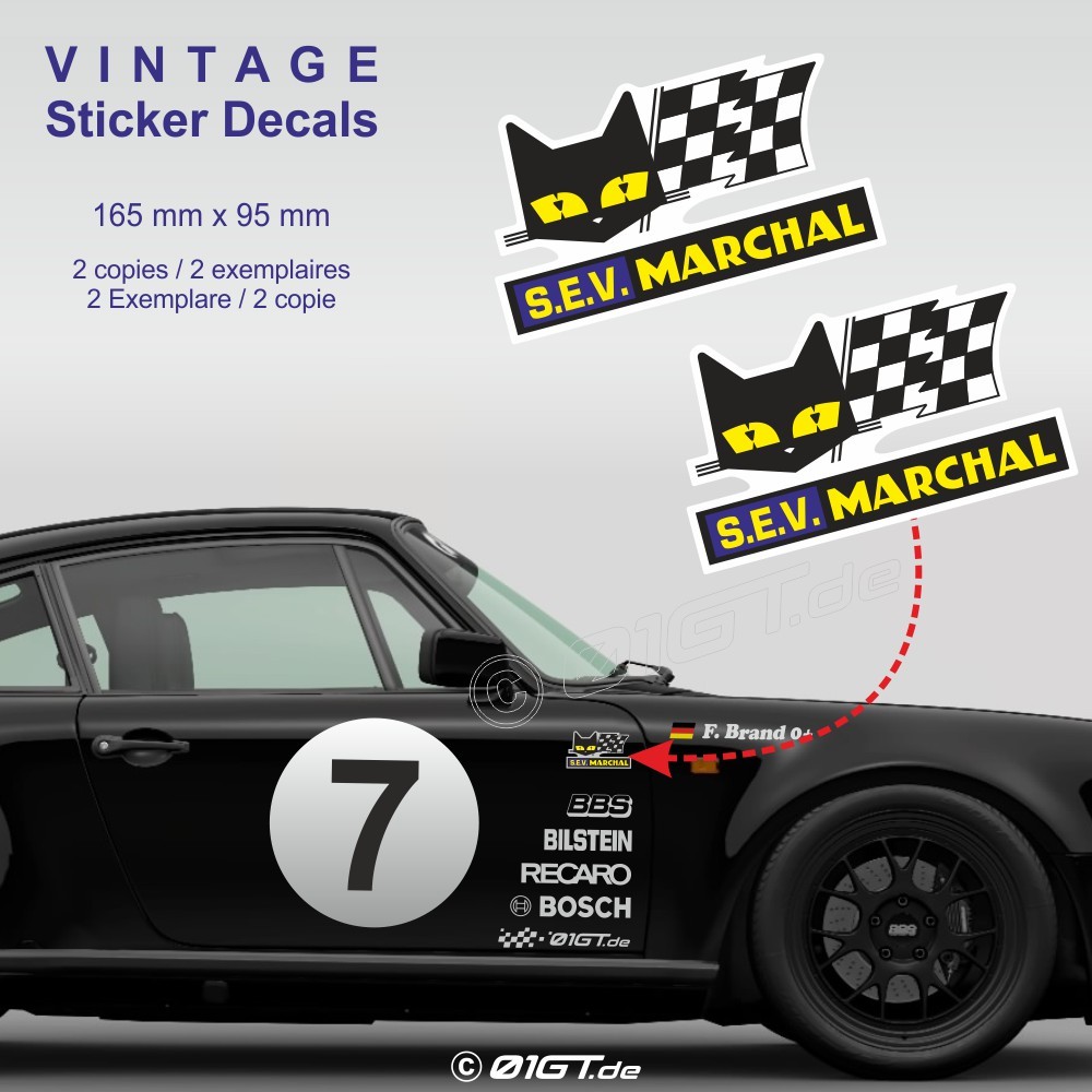 Vintage Car Racing Logos Car Brand Decals Stickers 1100x721